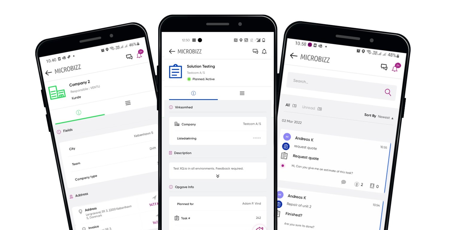Microbizz task management solution and modules